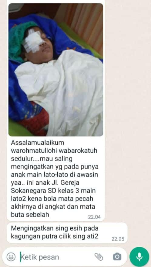HOAKS, Siswa SD Dikabarkan Buta akibat Lato-lato - Bedah News HOAKS, Siswa SD Dikabarkan Buta akibat Lato-lato - Bedah News